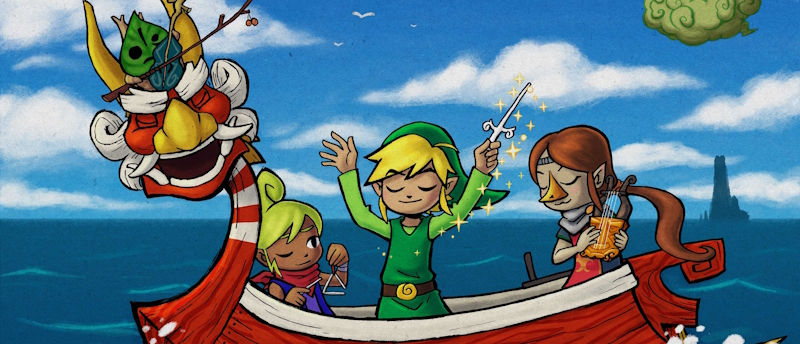 The Legend of Zelda: The Wind Waker “Songs of the Great Sea” – Pixel Mixers
